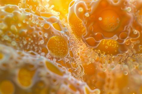 Microscopic View Of Fat Cells For Health And Science Generative Ai Premium Ai Generated Image