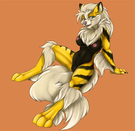 Rule 34 3 Toes Anthro Arcanine Barefoot Beige Fur Beige Hair Black