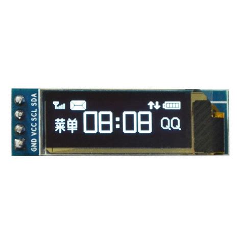 Hailege 0 91″ Ssd1306 Iic I2c Oled Lcd Display 128×32 3 3v 5v For Avr Pic Stm32 Arduino Bigamart
