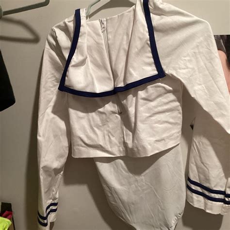 Sailor Dance Costume Ballet Adult Small Leotard And Depop