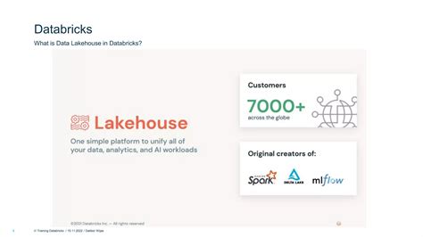 Databricks Fundamentals Pptx Databases Computer Software And