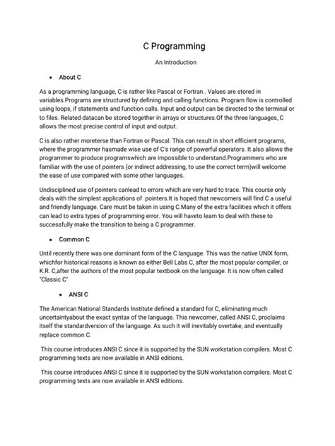 Pic C Programming Wps Office Pdf