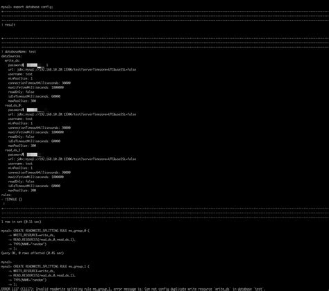 Maybe We Can Verify DataSource In ReadWrite Splitting Rulesbefore Create ReadWrite Splitting