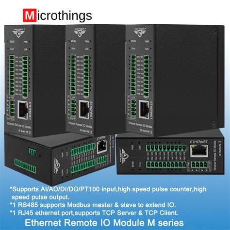 Etherent Remote IO Module M T Microthings