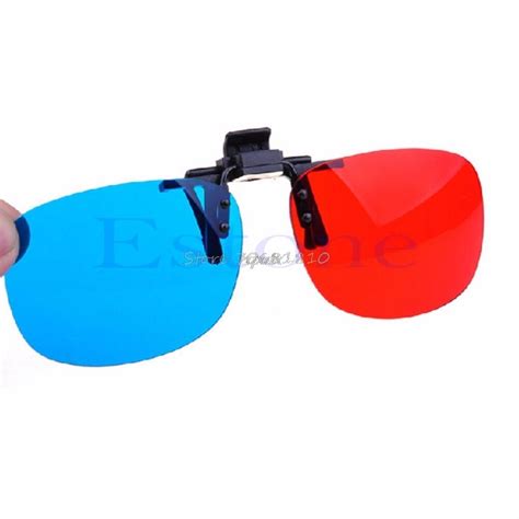 Red Blue Glasses Hanging Frame 3d 3d Glasses Myopi Grandado