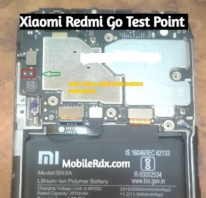Xiaomi Redmi Go Test Point For Flashing Edl Mode