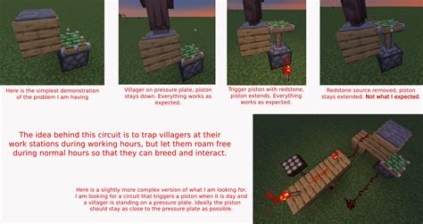 Minecraft Java Edition Minecraft Redstone How Can I Prevent A Piston