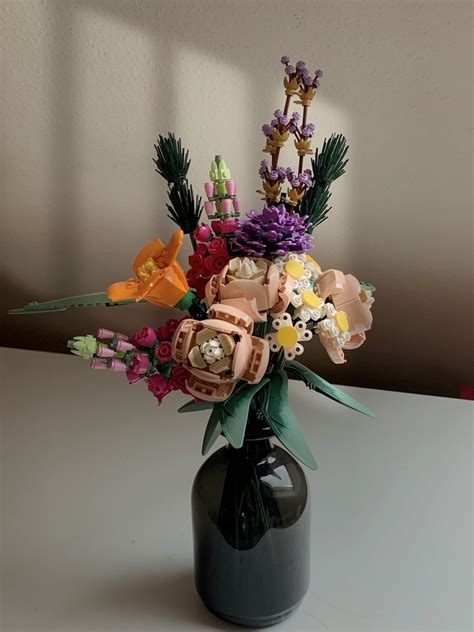Lego Flowers Lego Flower Diy Flowers Flower Arrangements