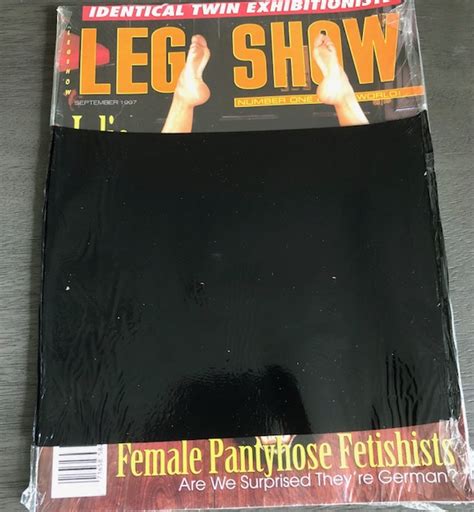Leg Show Magazine September 1997 Filthy Magazines
