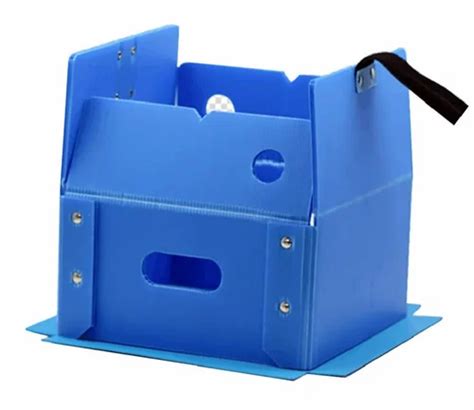 Blue Folding Pp Box At Rs 160piece In Bengaluru Id 20092345791
