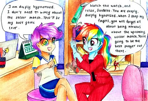 Rainbow Dash And Scootaloo Human Au Sisters So A Few People Mentioned