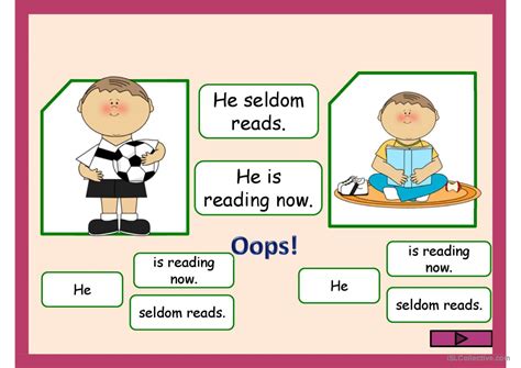 PRESENT SIMPLE CONTINUOUS General English ESL Powerpoints