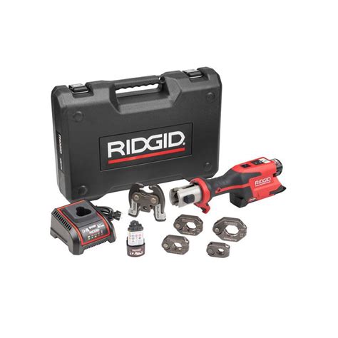 Ridgid 78198 Rp 251 Press Tool Battery Kit With Propress Rings 1 2 1
