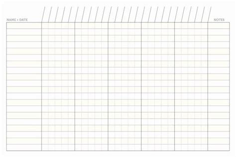 30 Free Blank Chart Templates Example Document Template Document