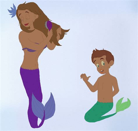 Mermaid And Merboy By Dlogan572 On Deviantart