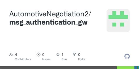 github automotivenegotiation2 msg authentication gw