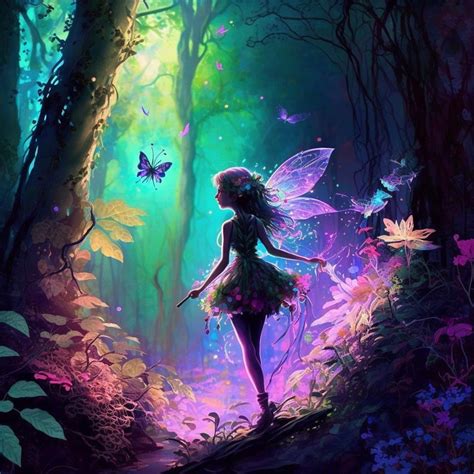 sprite in the forest etsy