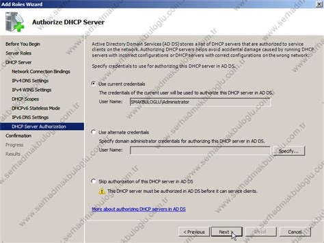 Windows Server 2008 Dhcp Server Yapılandırması Serhad Makbuloglu