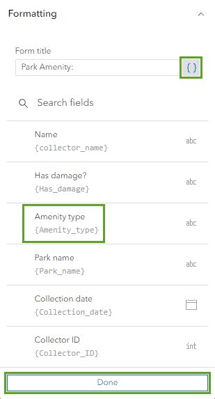 Создание формы при помощи Field Maps Designer Documentation