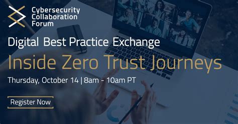 Cybersecurity Collaboration Forum On Linkedin Cisos Zerotrust Ciso Securityleaders