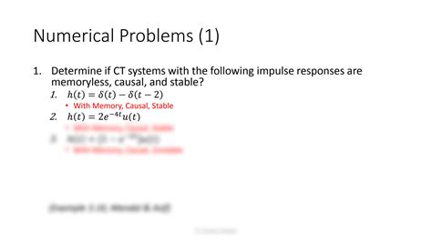 SOLUTION Tutorial Properties Of Lti Systems Studypool