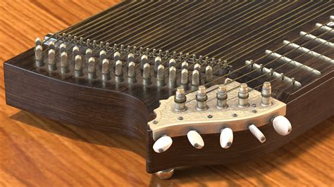 Traditional Stringed Instruments Collection 3d Model 129 3ds Fbx