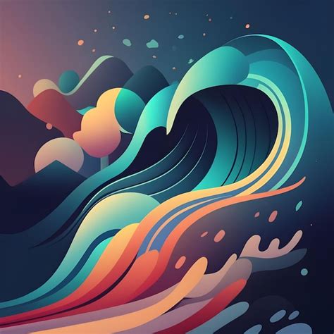 Abstract Background Premium Ai Generated Image