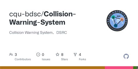GitHub Cqu Bdsc Collision Warning System Collision Warning SystemDSRC