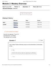 Module 2 Mastery Exercise 21FC ITS320 1 Pdf 11 7 21 5 59 PM Module 2 Mastery Exercise 21FC
