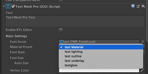 在Unity中使用TextMeshPro组件 Ifeel