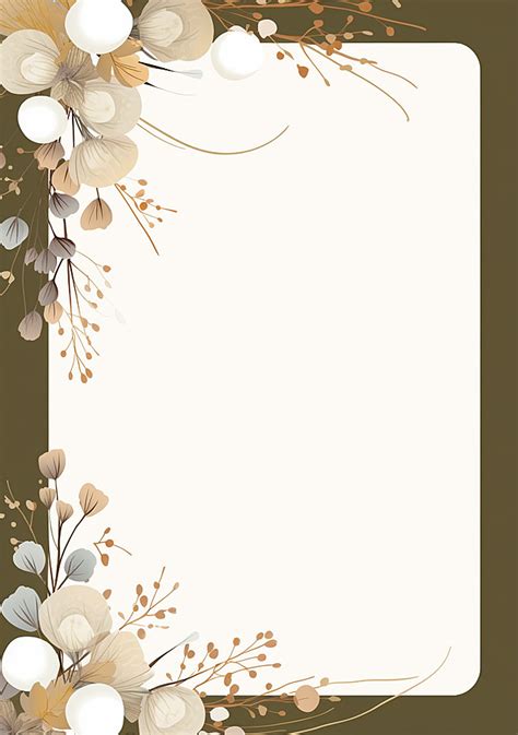 Brown Flower Vector Hd Images Brown Flower Frame Spring Spring