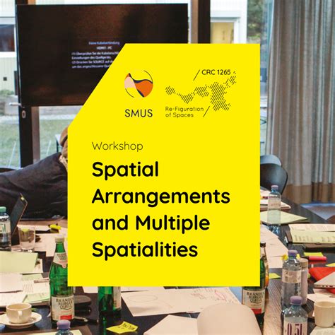 Workshop Spatial Arrangements And Multiple Spatialities Sfb 1265 „re Figuration Von Räumen“