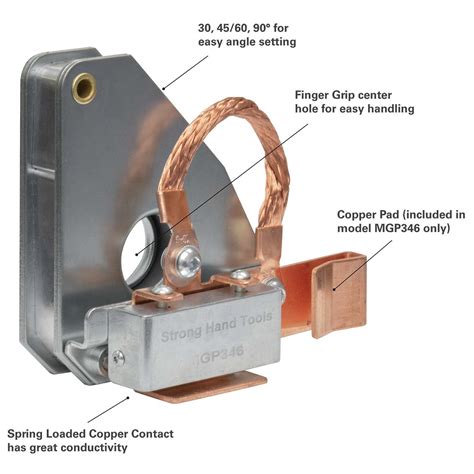 Welding Ground Clamp 300 Amp Magswitch Ground Clamp Magnetic On Off