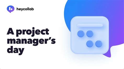 A Project Managers Day In Heycollab Project Management Tool Heycollab Youtube