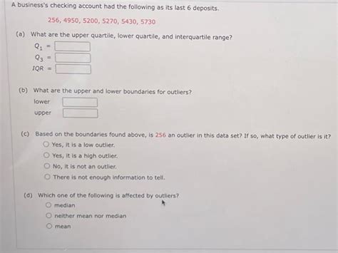 Solved B What Are The Upper And Lower Boundaries For