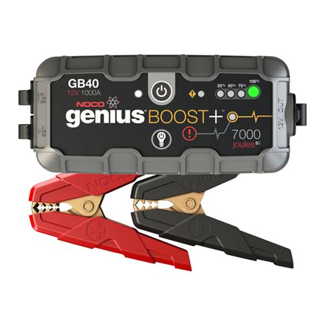 NOCO GENIUS BOOST PLUS GB40 USER MANUAL WARRANTY Pdf Download ManualsLib