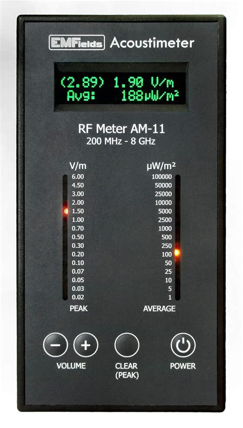 Acoustimeter Rf Meter Model Am 10 Radio Frequency Meter Emf Protection