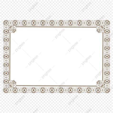 A4 Certificate Vector Png Images A4 Size Certificate Design In Vector