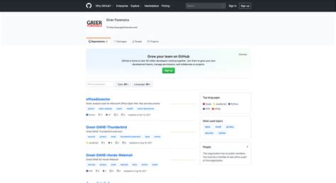 Open Source Grier Forensics Creating Advanced Technology To Defend