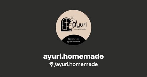 Ayurihomemade Instagram Tiktok Linktree