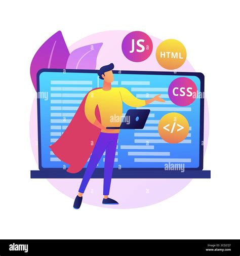 Advanced Computer Skills Abstract Concept Vector Illustration Stock Vector Image And Art Alamy