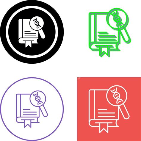 Genetics Icon Design 44039463 Vector Art At Vecteezy