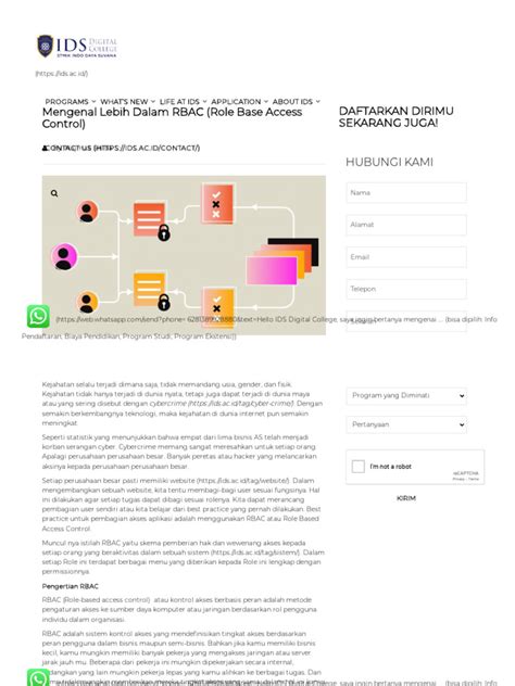 mengenal rbac role base access control ids digital college pdf