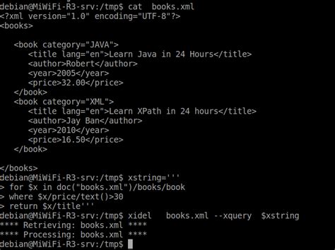Xml Why Cant Extract Data With Xidel Stack Overflow