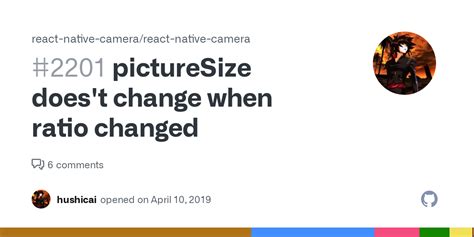 Picturesize Does T Change When Ratio Changed Issue React Native Camera React Native