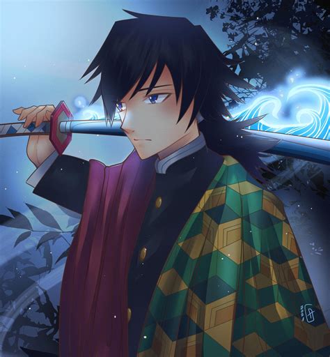 Kimetsu No Yaiba Tomioka Giyu Fanart By Evoren On Deviantart