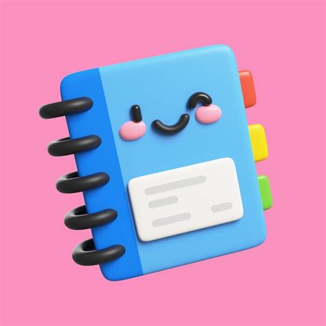 귀여운 3d 개체 아이콘 무료 Psd 파일