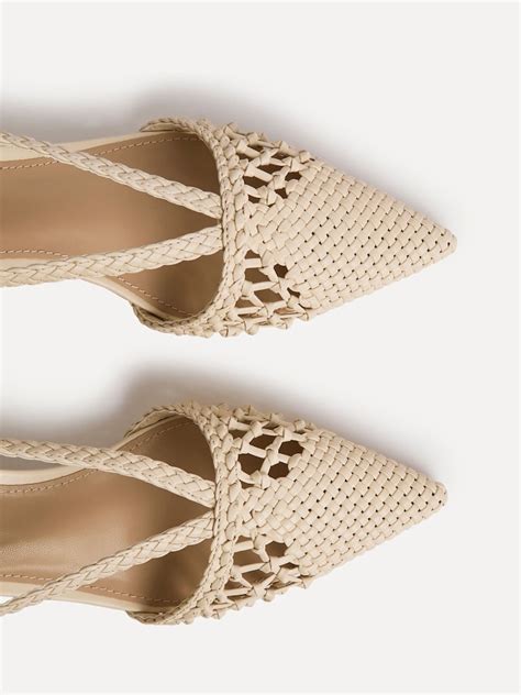 Buy Linzi Nude Cadence Handwoven Court Heels From Next Czech Republic