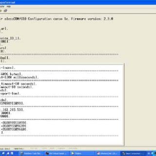 Programming The Modem Download Scientific Diagram