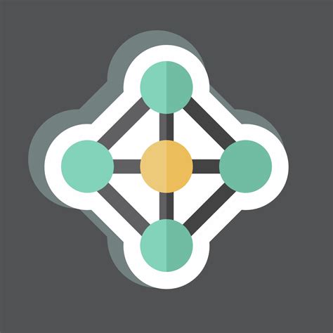 Sticker Deep Learning Suitable For Data Analytics Symbol Simple